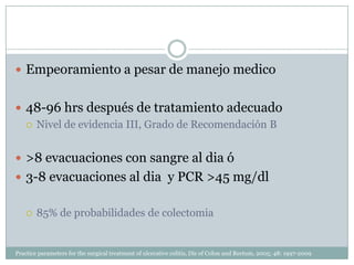 Tratamiento quirurgico de cuci | PPTX