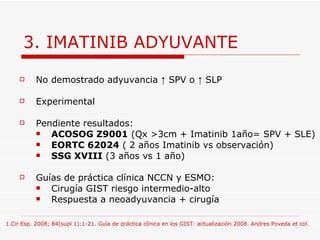 Tratamiento Quirúrgico Del Gist | PPT