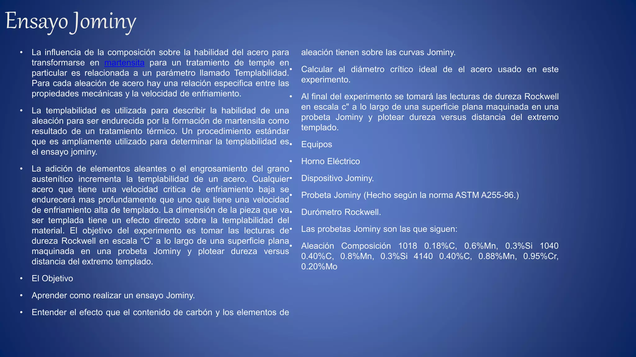 Tratamientos termicos del trabajo | PPTX