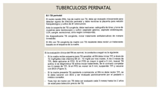 Tratamiento TBC infantil | PPTX