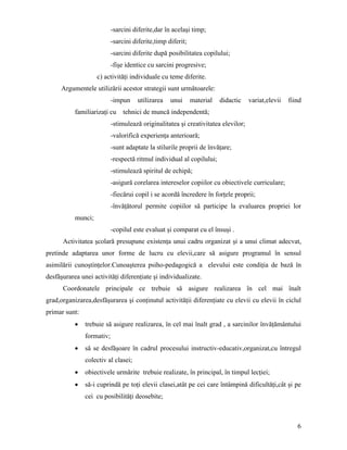 Tratarea Diferentiata Pdf | PDF