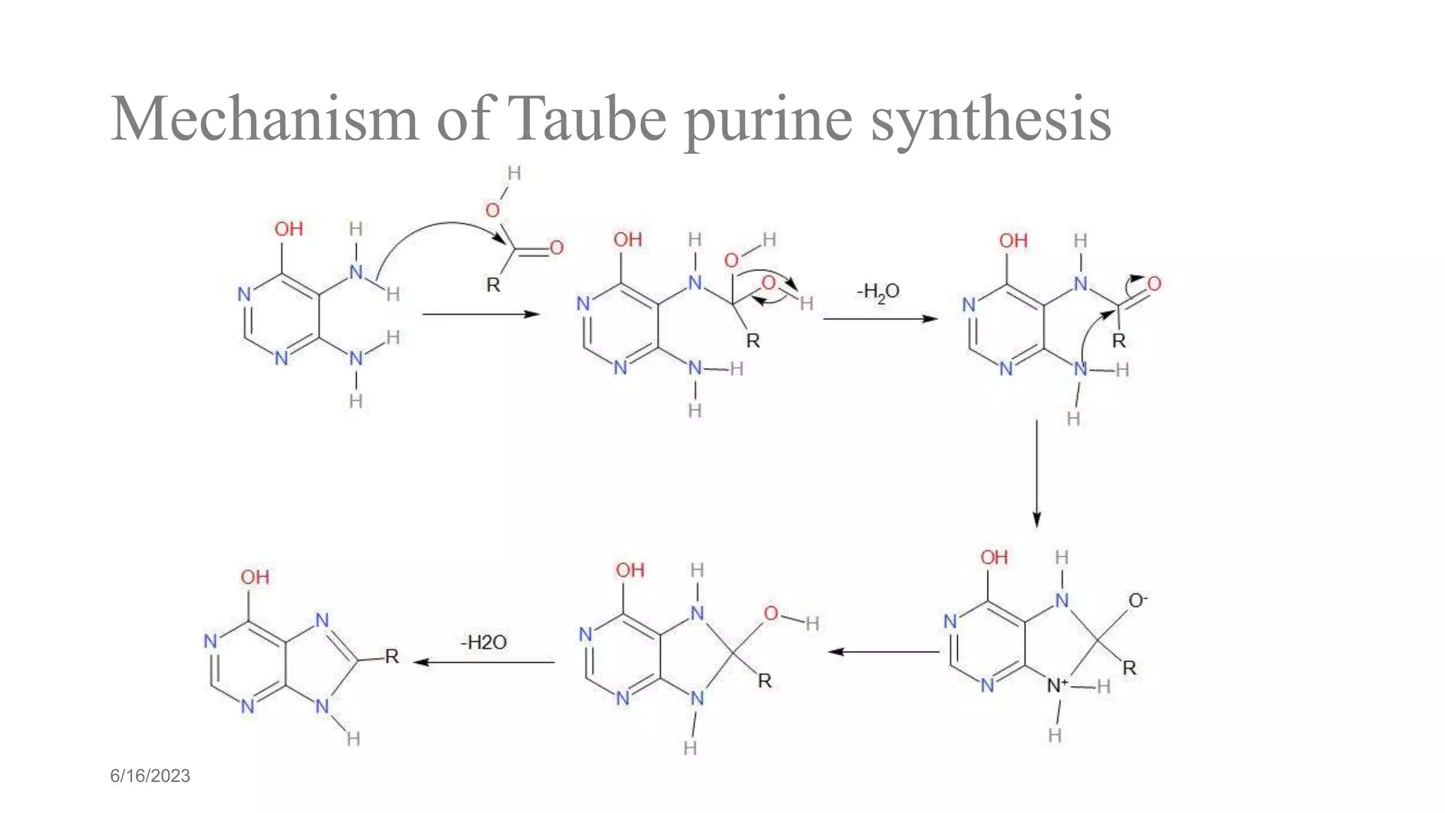 TRAUBE PURINE SYNTHESIS.pptx