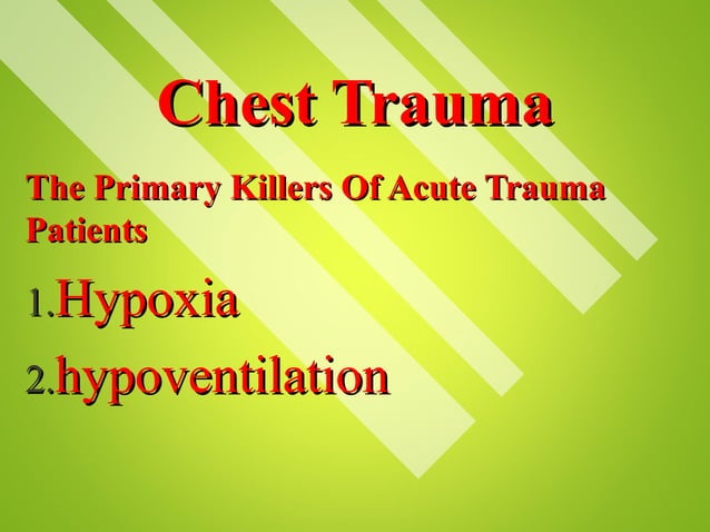 Trauma | PPT | First Aid | Injuries
