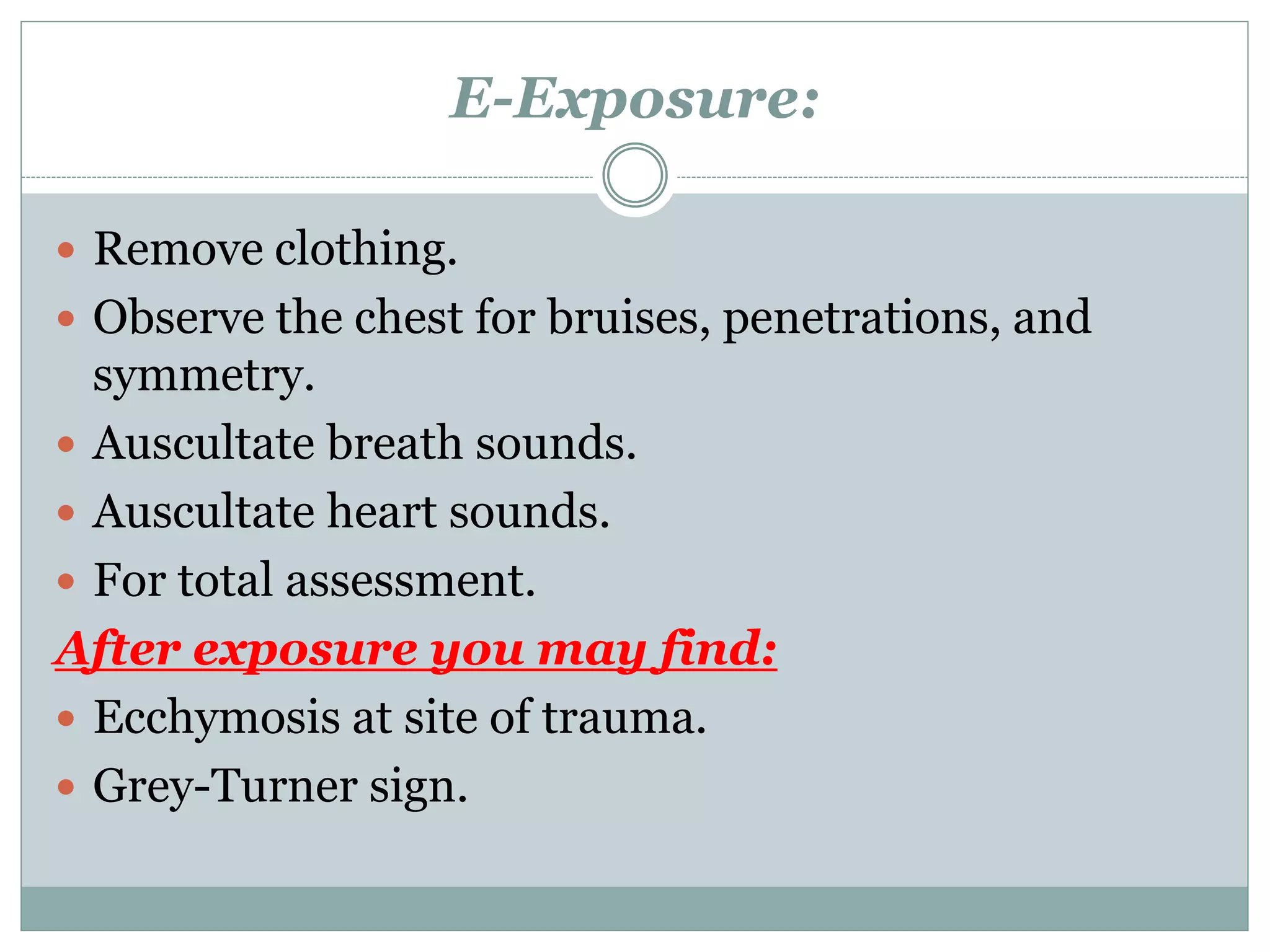 Management of Trauma | PPTX