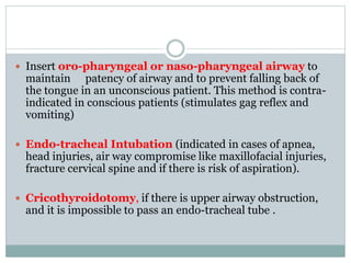 Management of Trauma | PPTX