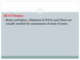 Management of Trauma | PPTX
