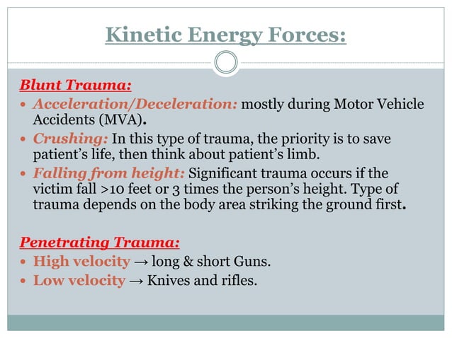 Management of Trauma | PPTX | First Aid | Injuries