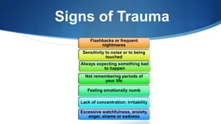 Trauma | PPTX | First Aid | Injuries