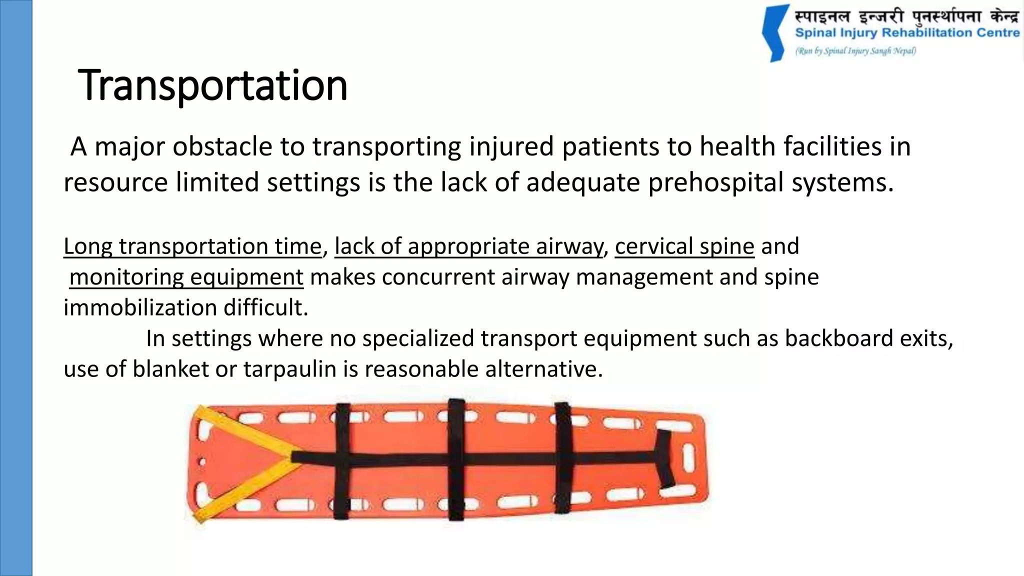 Trauma management protocol (ABCDE) | PPTX