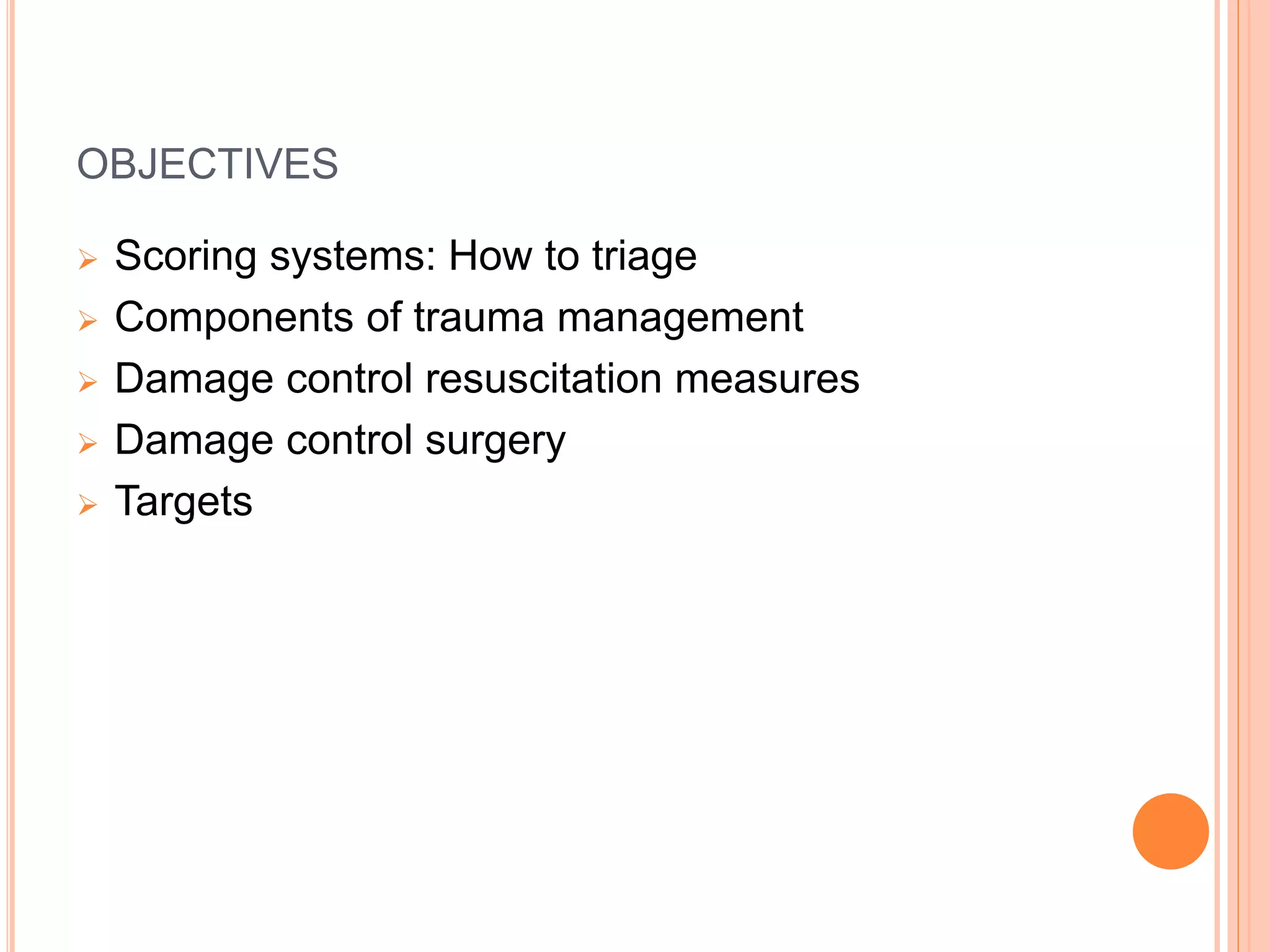 Trauma | PPTX