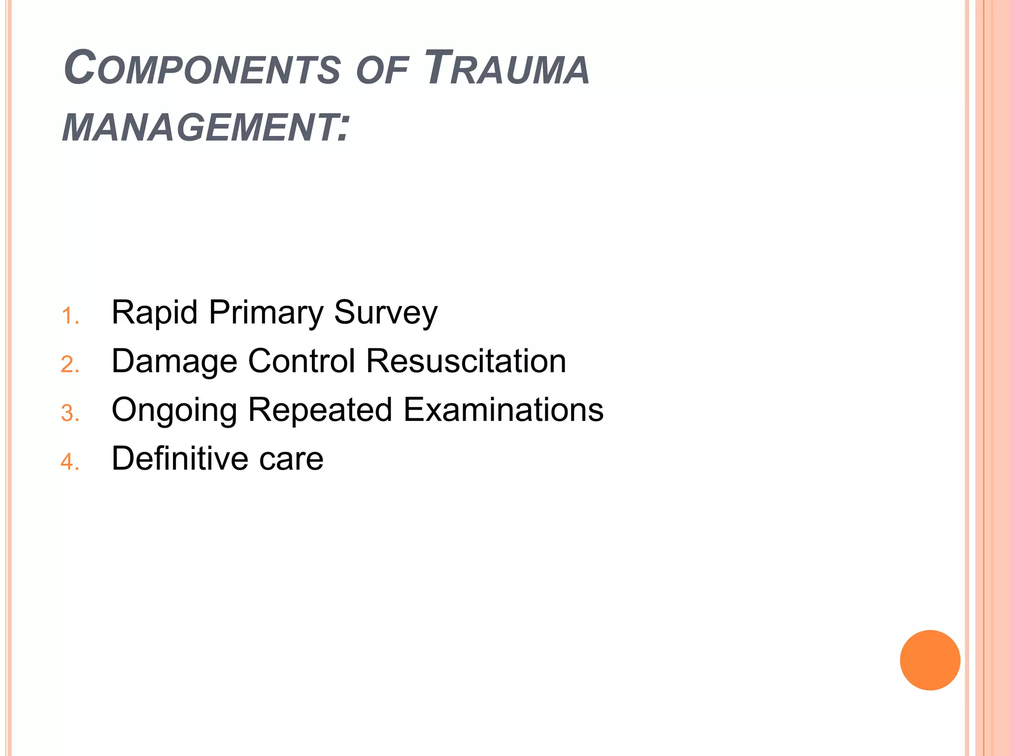 Trauma | PPTX