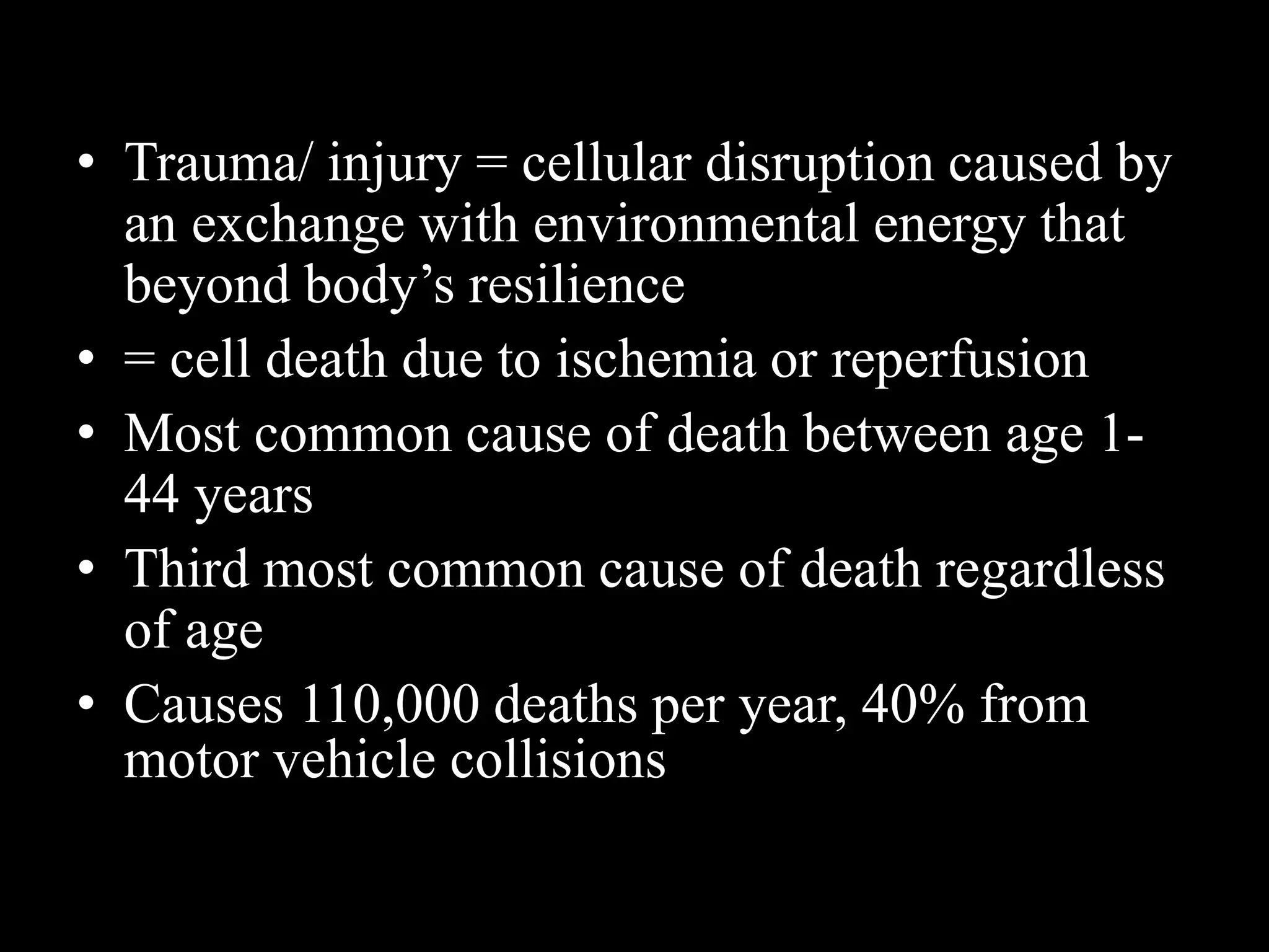 Trauma | PPTX