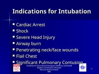 Trauma - Airway . Anesthetic management & consideration | PPT