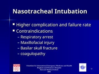 Trauma - Airway . Anesthetic management & consideration | PPT
