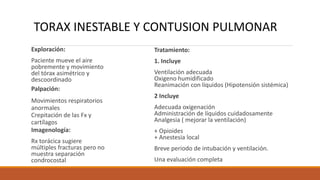 Trauma de-torax | PPT