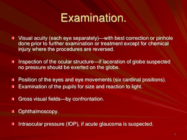 Ophthalmology 5th year, 5th lecture (Dr. Ali)