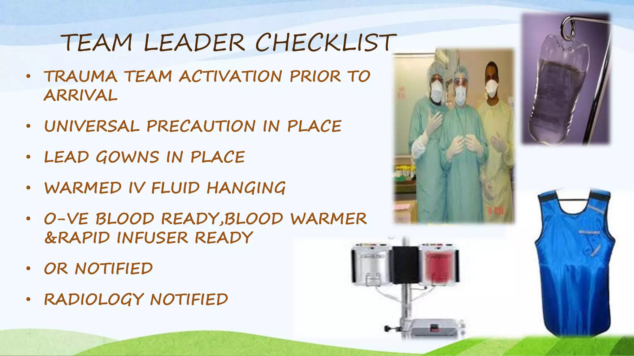 MANAGEMENT OF TRAUMA | PPTX