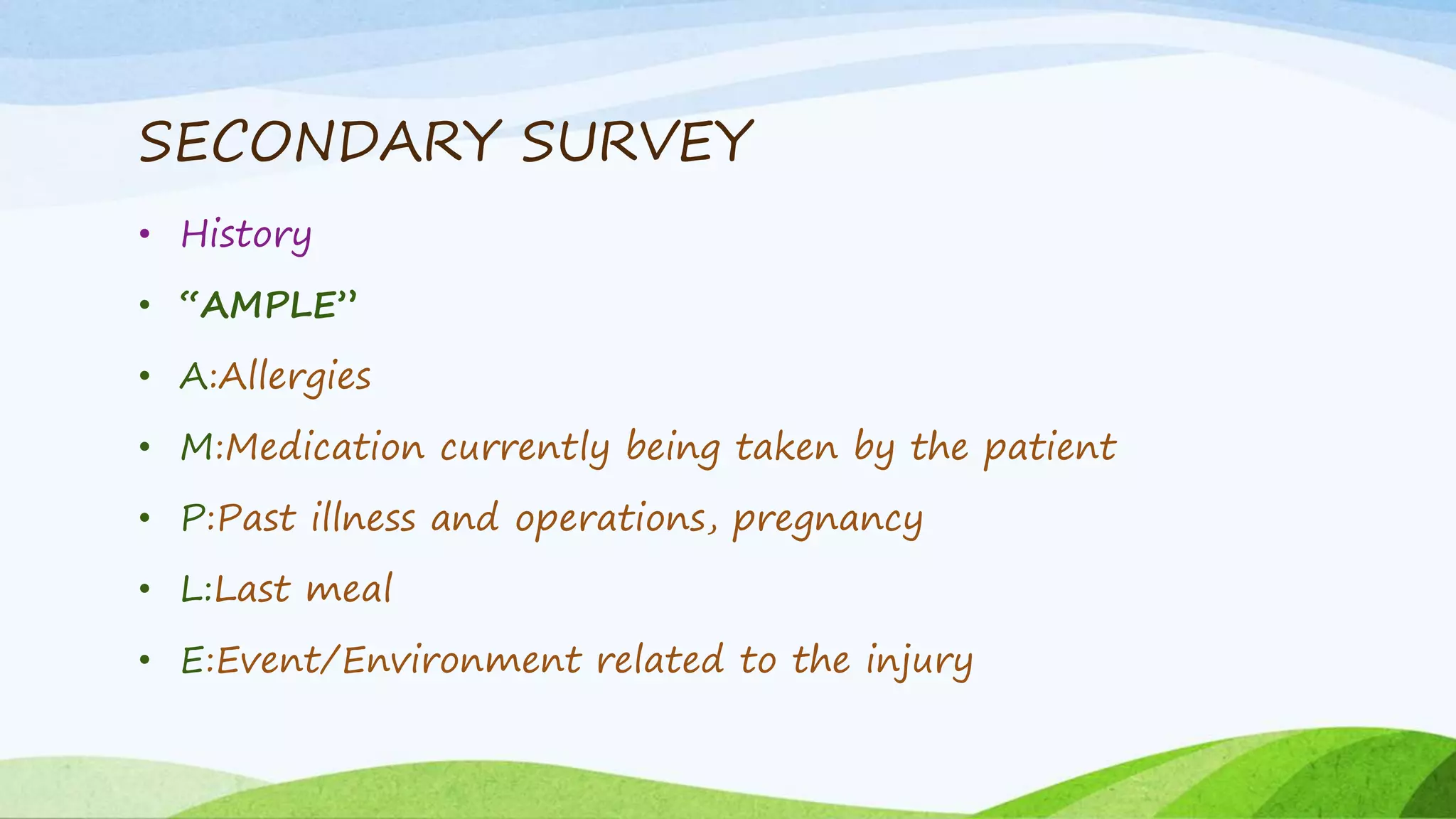 MANAGEMENT OF TRAUMA | PPTX