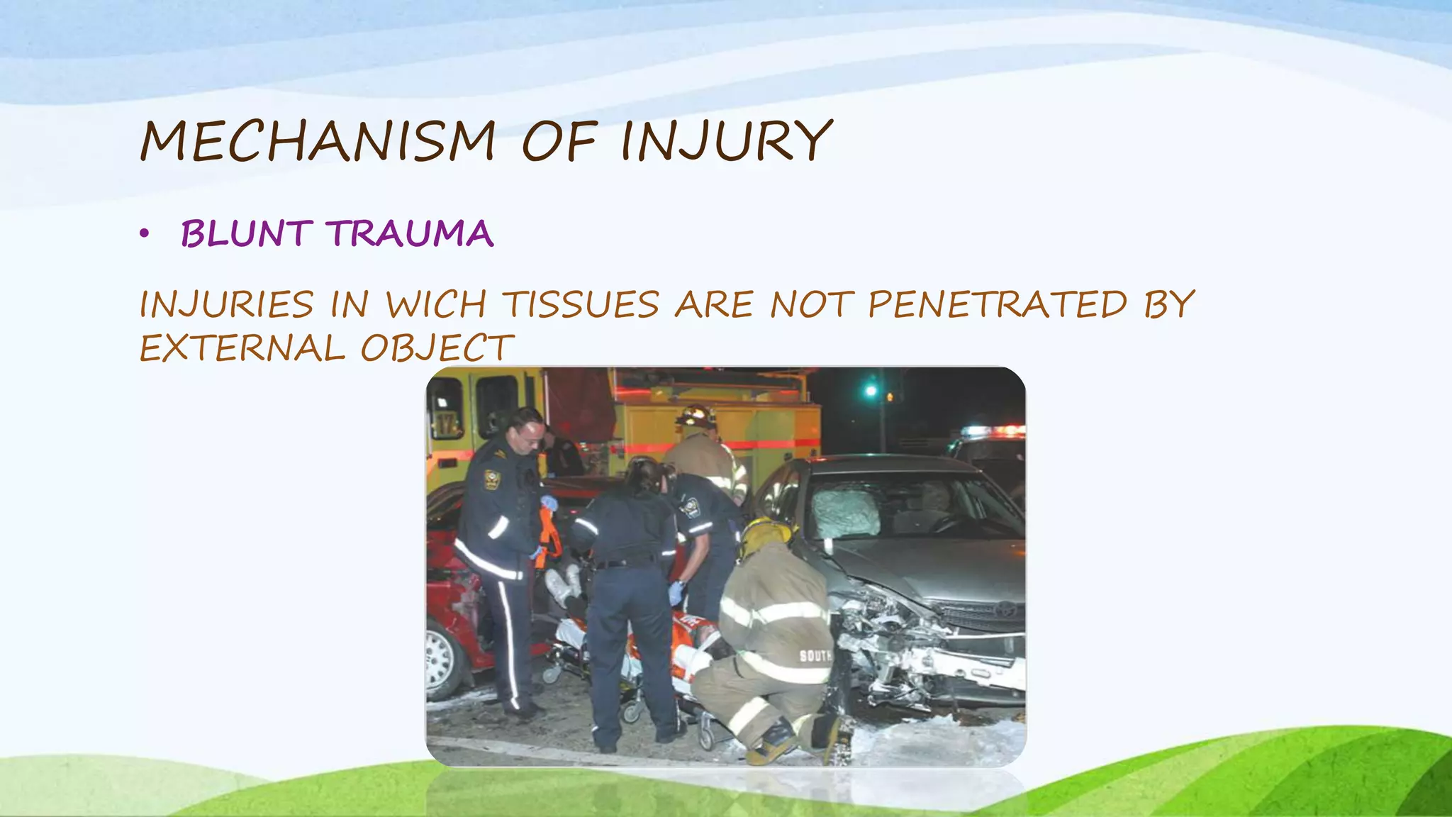 MANAGEMENT OF TRAUMA | PPTX