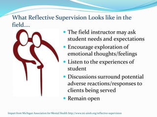 Trauma informed clinical supervision in the field- Social Worker | PPTX