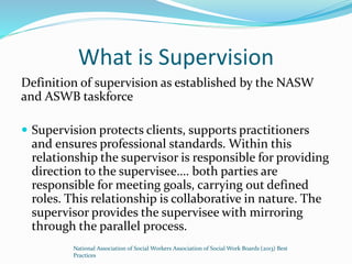 Trauma informed clinical supervision in the field- Social Worker | PPT
