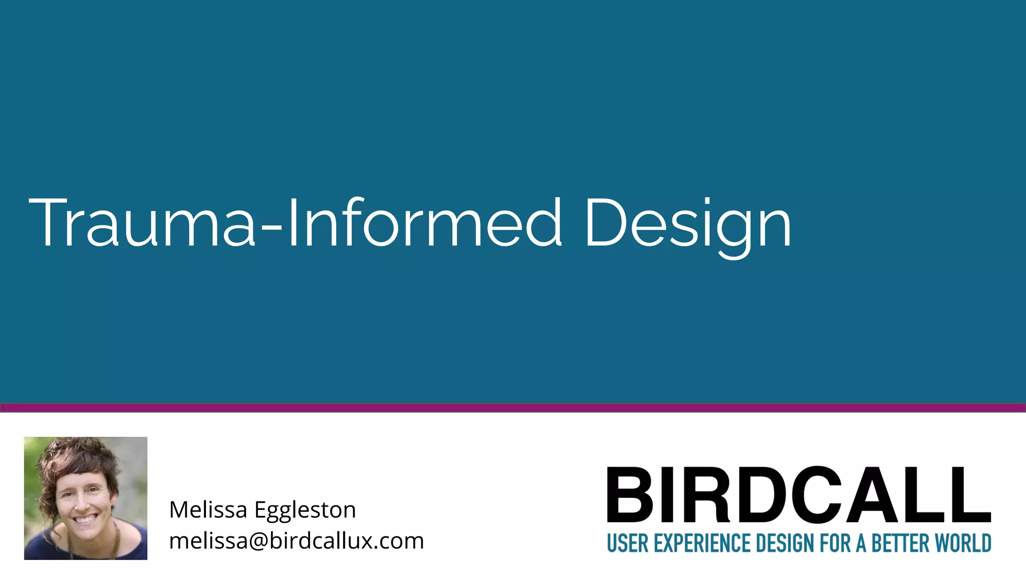What is Trauma-Informed Design? | PPT