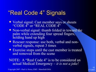Trauma Simulation Presentation | PPS