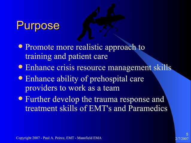 Trauma Simulation Presentation | PPS