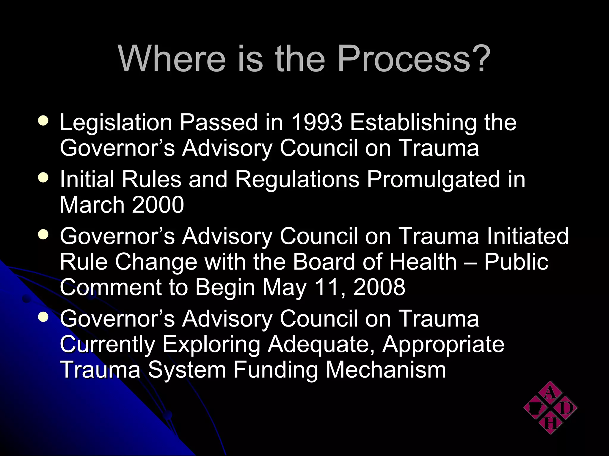 Trauma System 080502 | PPT