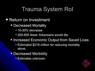 Trauma System 080502 | PPT