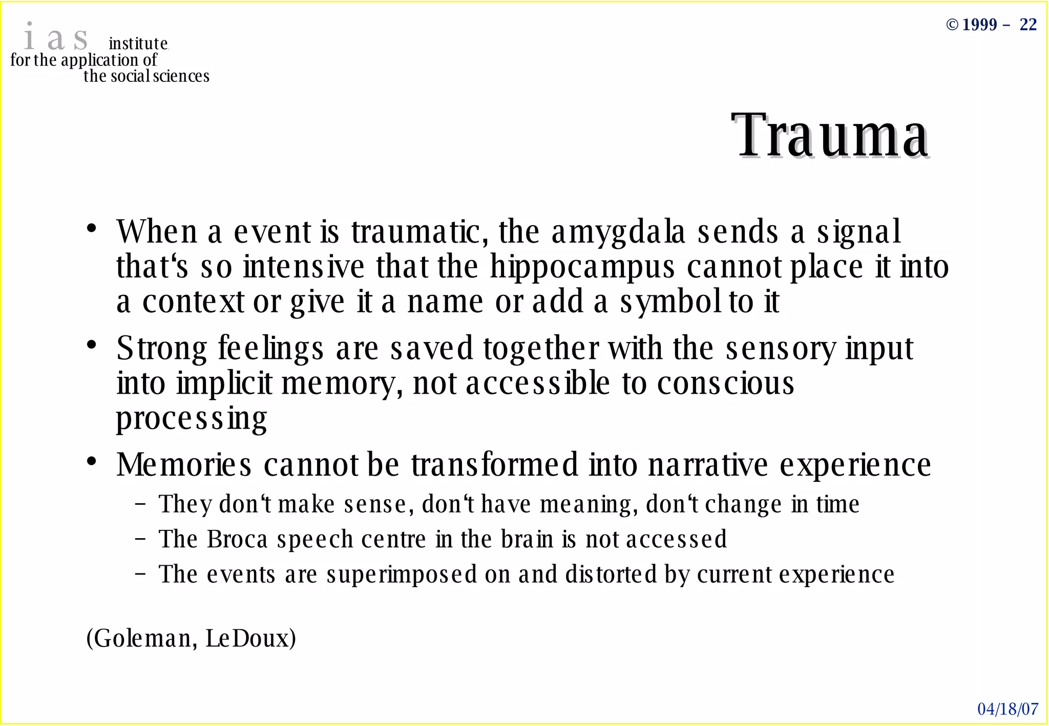 Trauma Treatment | PPT
