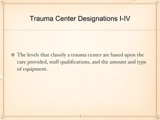 The Trauma System in Georgia | PPT