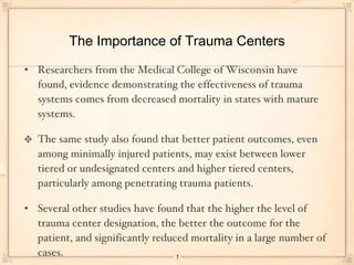 The Trauma System in Georgia | PPT