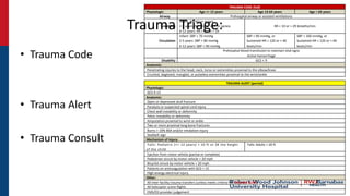 Trauma 101 | PDF