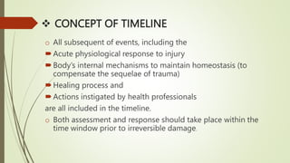 Response to Trauma And Blast and Gunshot Injuries | PPTX