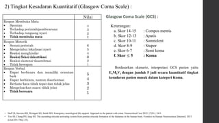 Modul Kesadaran Menurun | PPT | Free Download