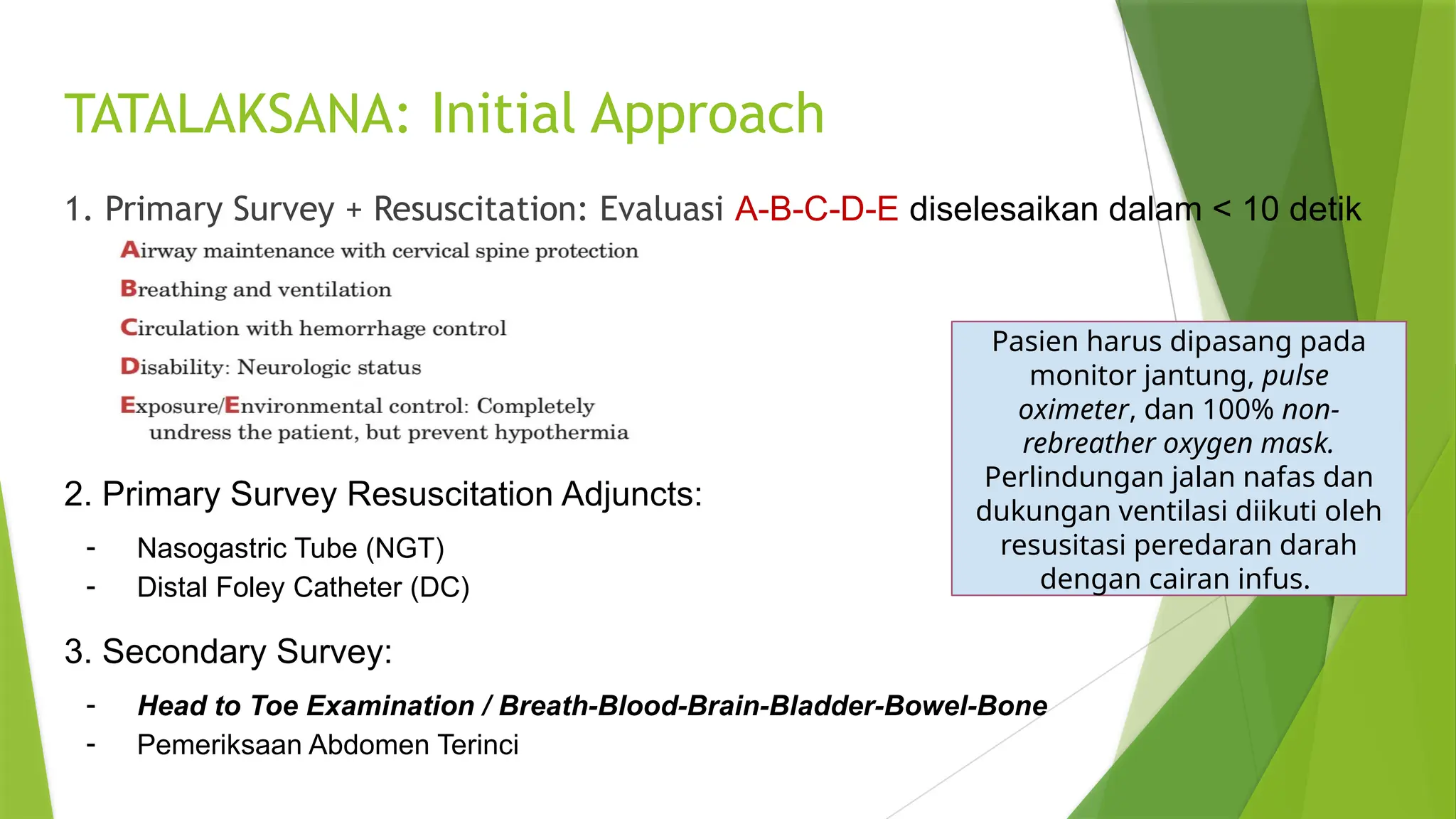 Penatalaksanaan trauma pada abdomen .pptx