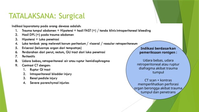 Penatalaksanaan trauma pada abdomen .pptx