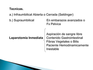 Trauma abdominal | PPT