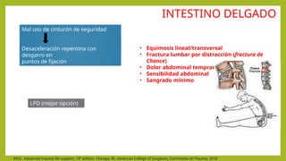 Trauma abdominal, abordaje hospitalario.pptx