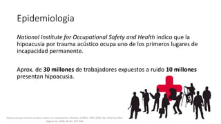 Trauma acústico | PPTX