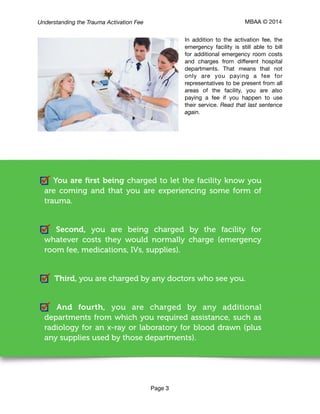 Understanding the Trauma Activation Fee | PDF