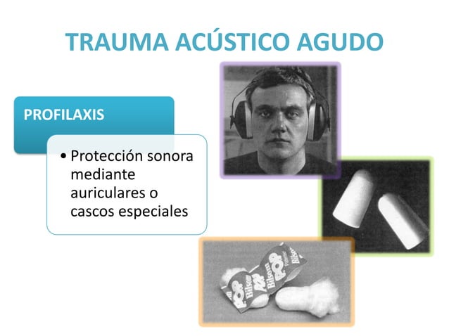 Trauma acustico agudo | PPTX | Ear, Nose and Throat Conditions ...