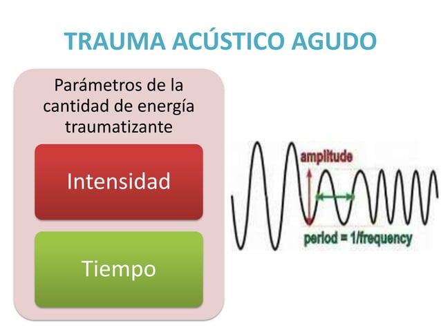 Trauma acustico agudo | PPTX | Ear, Nose and Throat Conditions ...