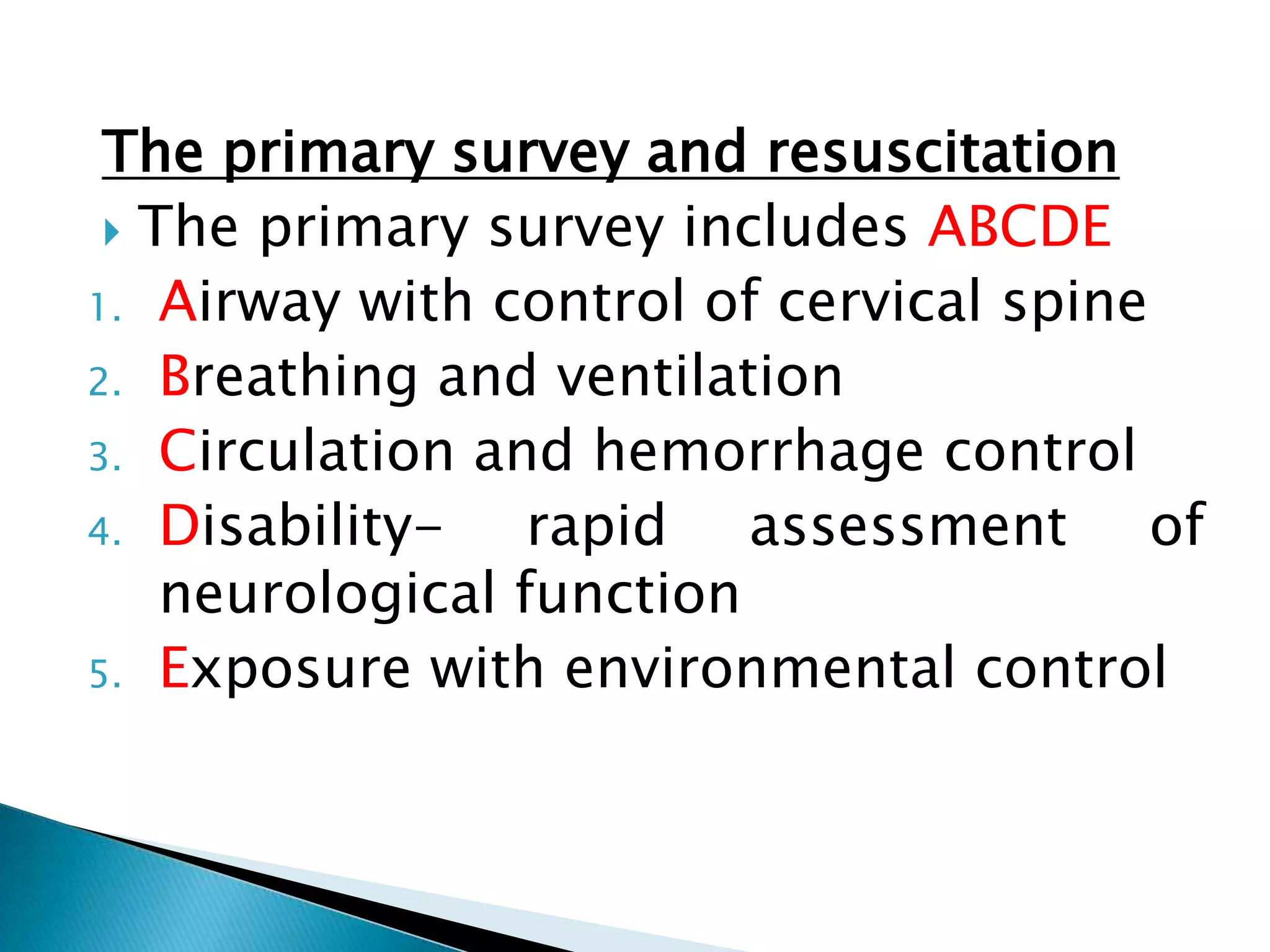 Trauma anaesthesia dr.abhishek | PPTX