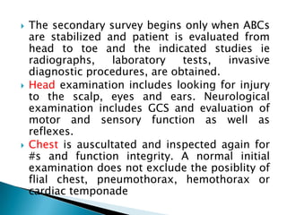 Trauma anaesthesia dr.abhishek | PPTX