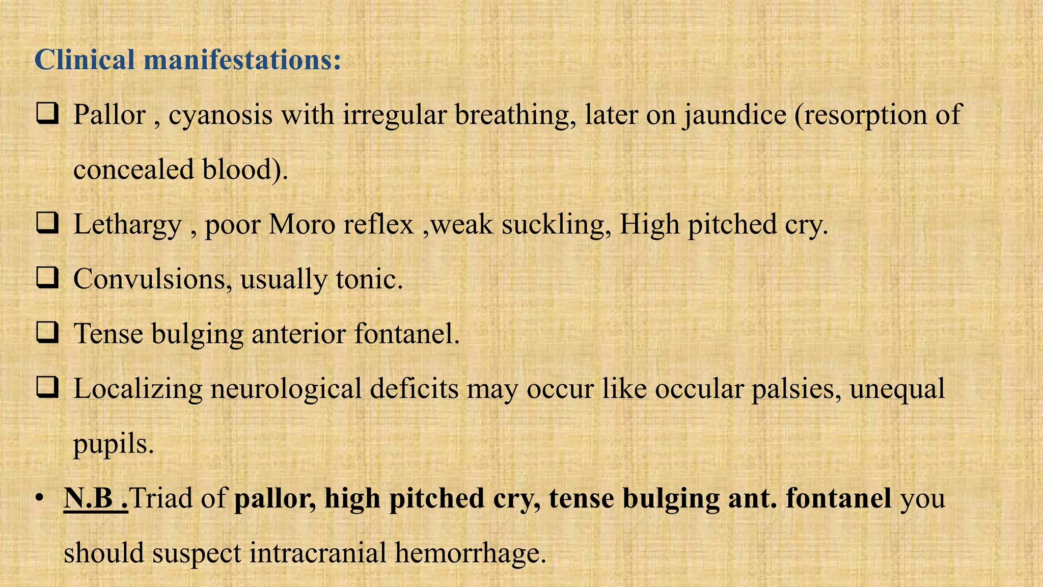 Birth Injuries | PPTX