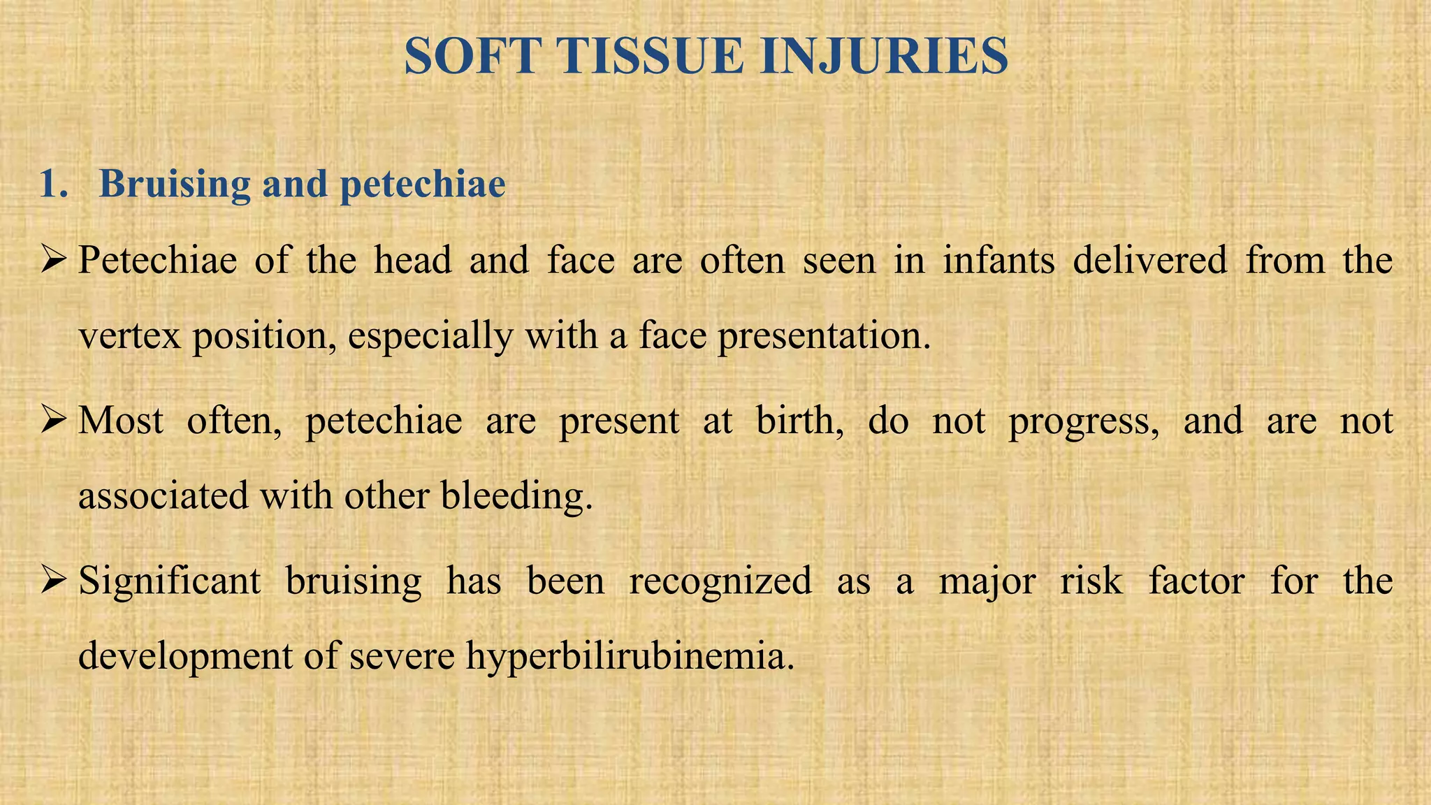 Birth Injuries | PPTX