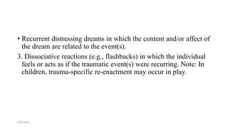 Trauma and stress related disorder.pptx