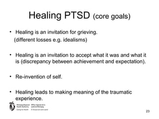 Trauma and well being | PPT | Physical Therapy | Wellness